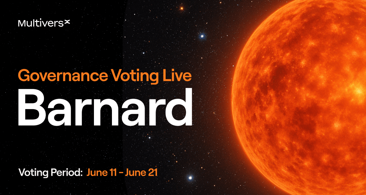 MultiversX Governance